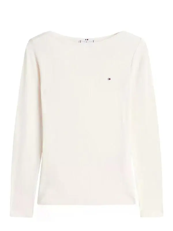 Tommy Hilfiger Boat-neck T-shirt - Neutrals