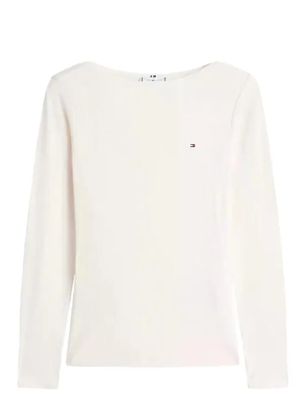 Tommy Hilfiger Boat-neck T-shirt - Neutrals