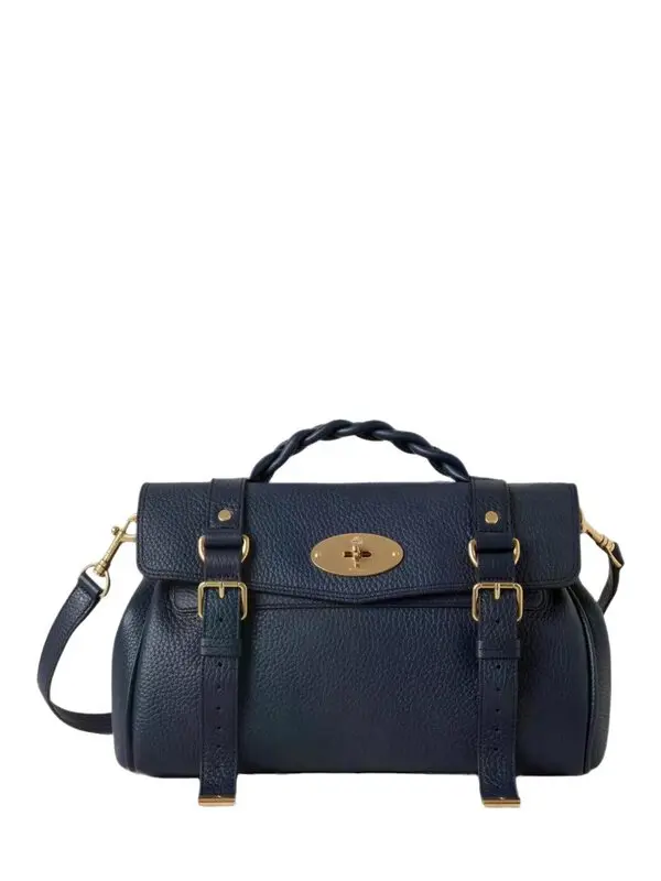 Mulberry Alexa Heavy-grain Crossbody Bag - Blue