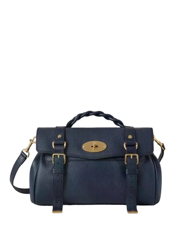 Mulberry Alexa Heavy-grain Crossbody Bag - Blue