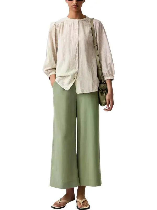Marc O'polo Elasticated-waist Trousers - Green