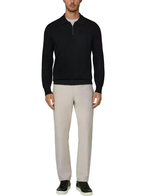 Boggi Milano Jeans In Technical Fabric B Tech - Neutrals