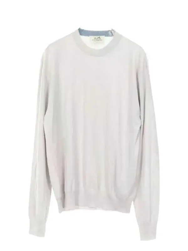 Hermès 2010s Crew Neck Sweater - Grey