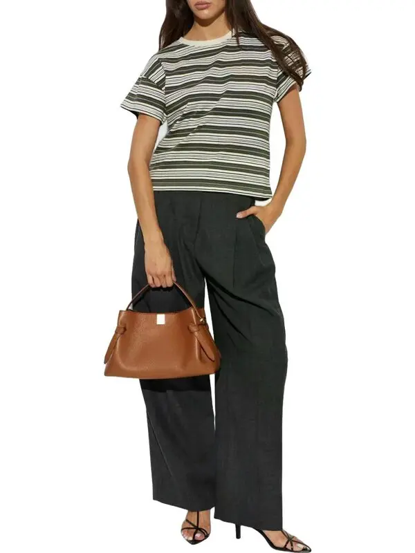 Rag & Bone Striped-pattern T-shirt - Green