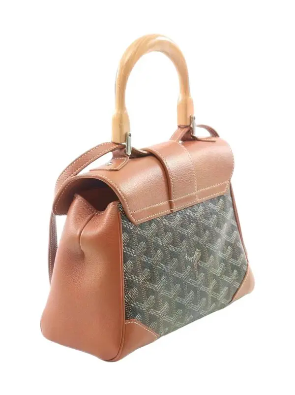 Goyard 2010s Saigon Mini Tote Bag - Brown