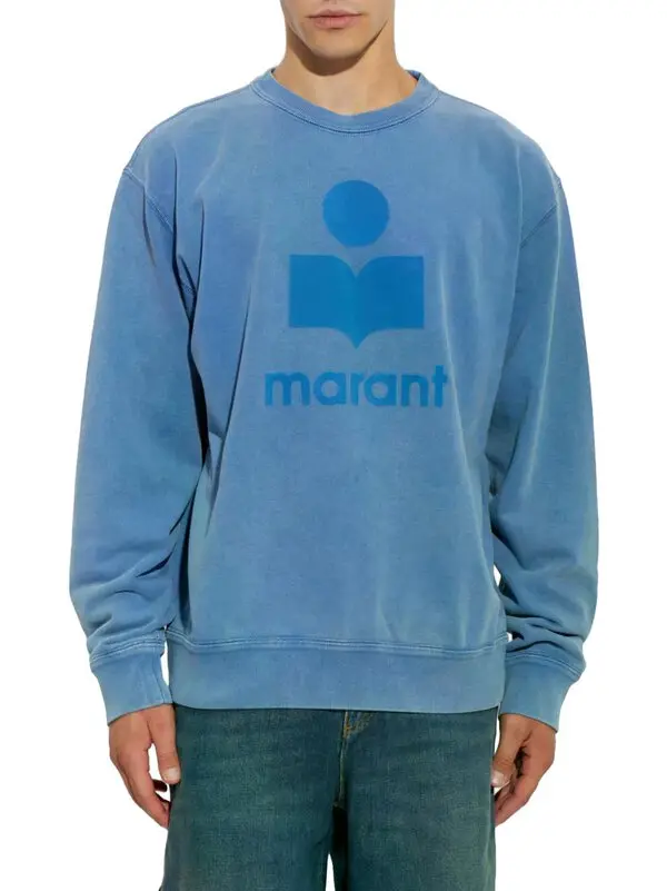 MARANT Mikoy Logo Sweatshirt - Blue
