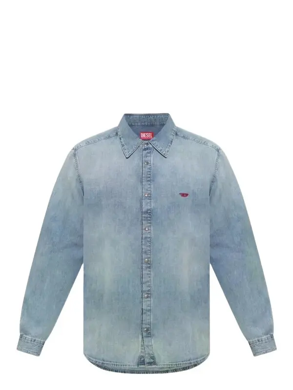 DIESEL® D-simply Denim Shirt - Blue