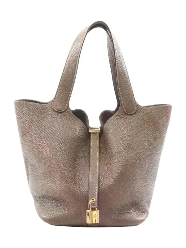 Hermès 2000s Mm Picotin Lock Tote Bag - Brown
