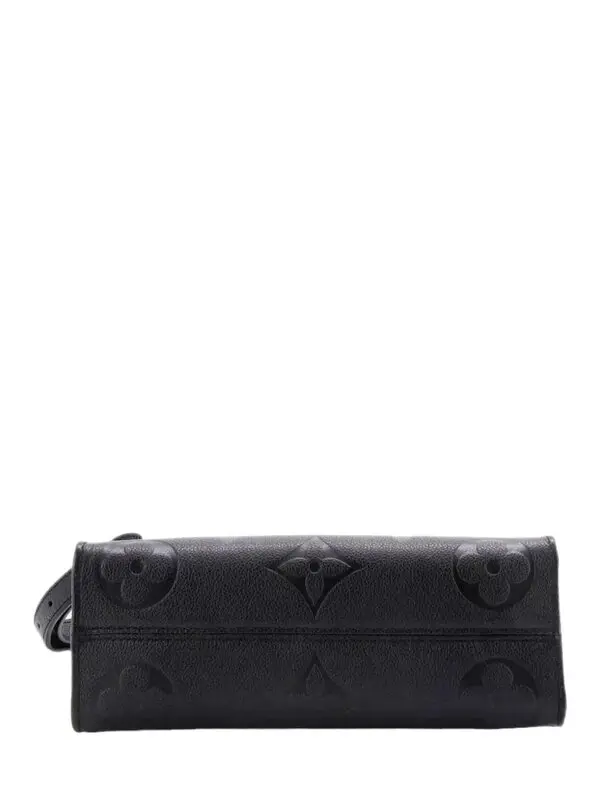LOUIS VUITTON Onthego Monogram Empreinte Giant East West Tote Bag - Black
