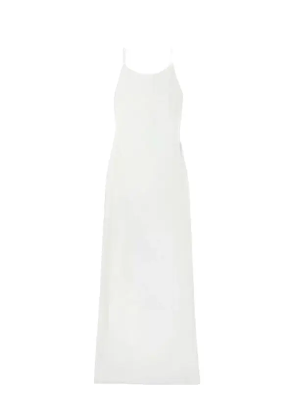 NILI LOTAN Annette Stretch-jersey Maxi Dress - White