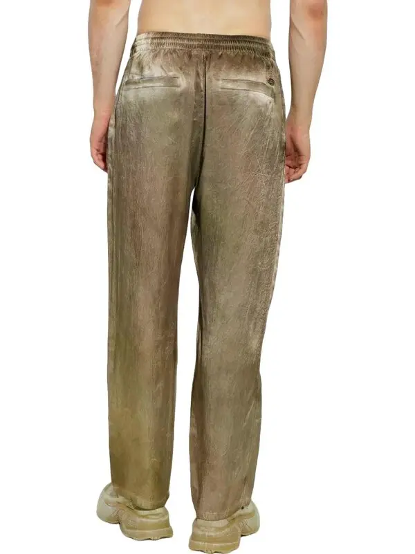 DIESEL® Elasticated-waistband Trousers - Brown