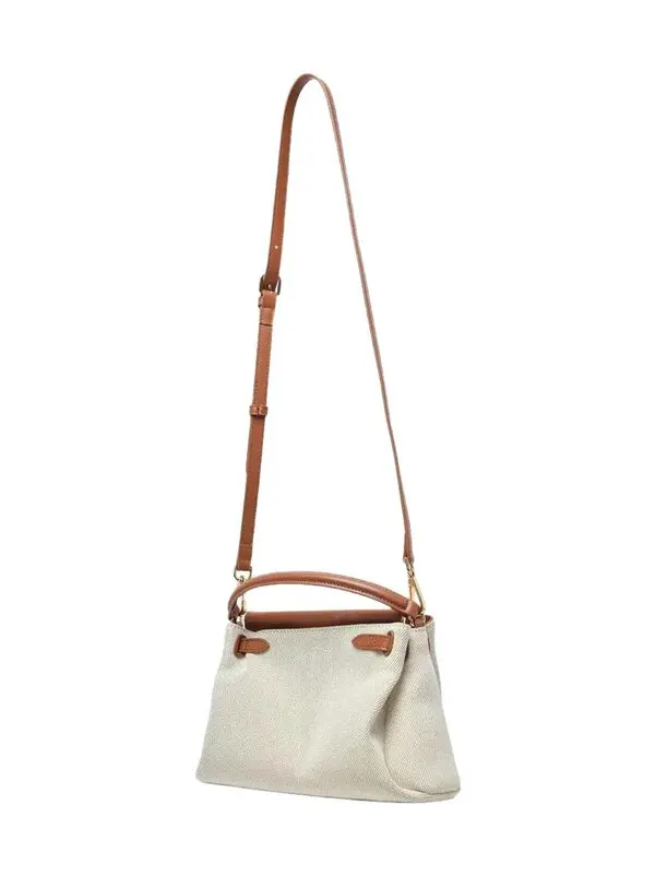 Jw Pei Carmen Canvas Top Handle Bag - Brown