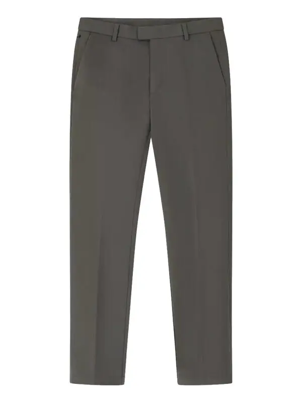 Boggi Milano Trousers In Technical Fabric B Tech - Grey