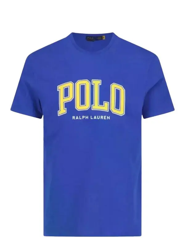 Polo Ralph Lauren Logo-print Cotton T-shirt - Blue