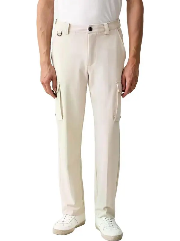 Guess X North Sails Logo-patch Cargo Pants - Neutrals