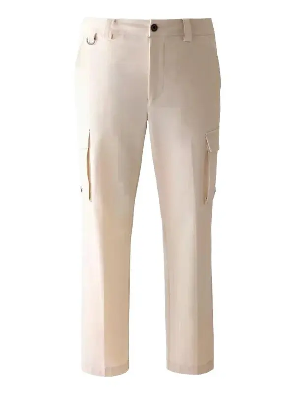 Guess X North Sails Logo-patch Cargo Pants - Neutrals