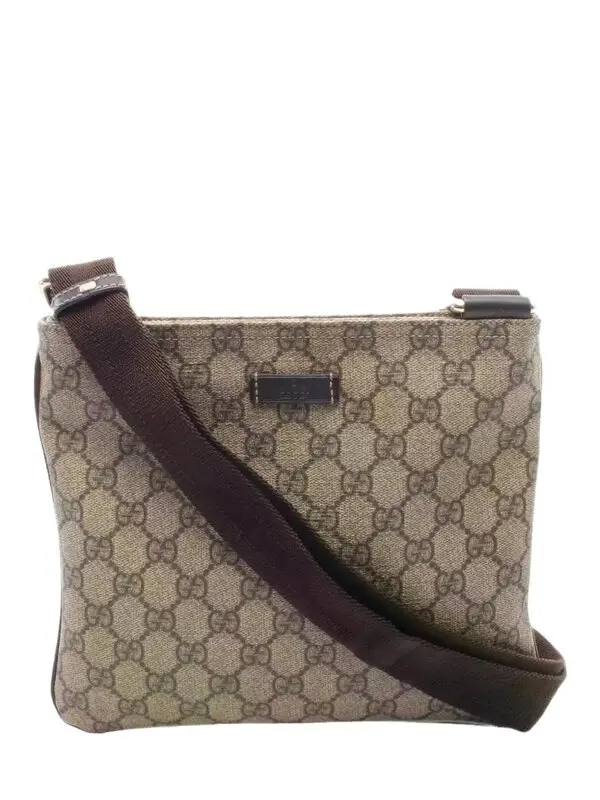 Gucci 2010s Gg Supreme Shoulder Bag - Neutrals