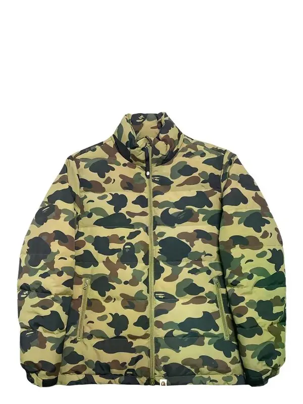 A BATHING APE 1st Camo Down Jacket - Neutrals