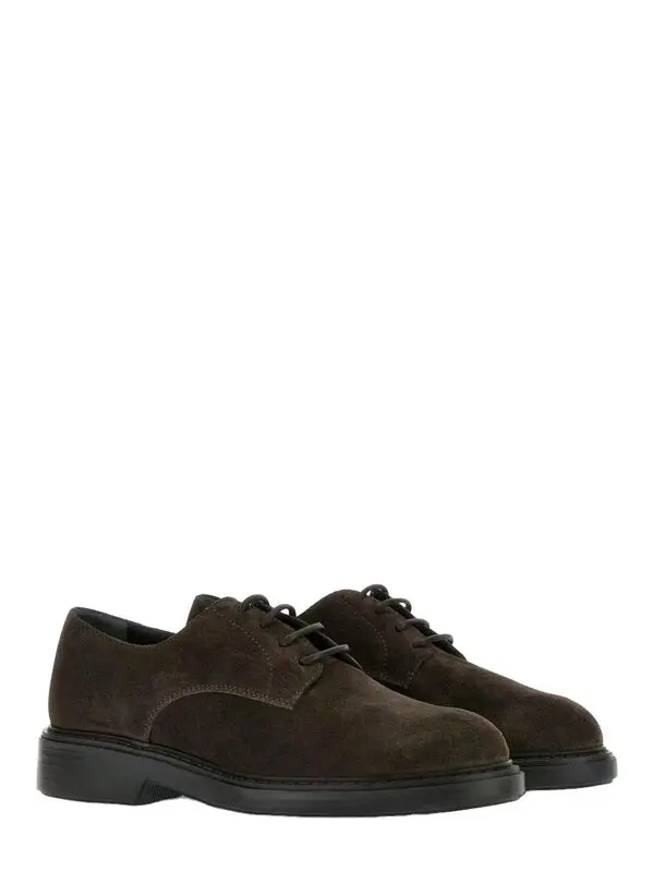 Hogan Urbano Lace-up Derby Shoes - Brown
