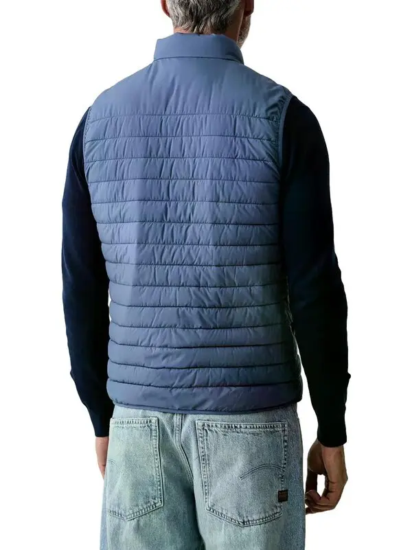 HACKETT LONDON Quilted Gilet - Blue