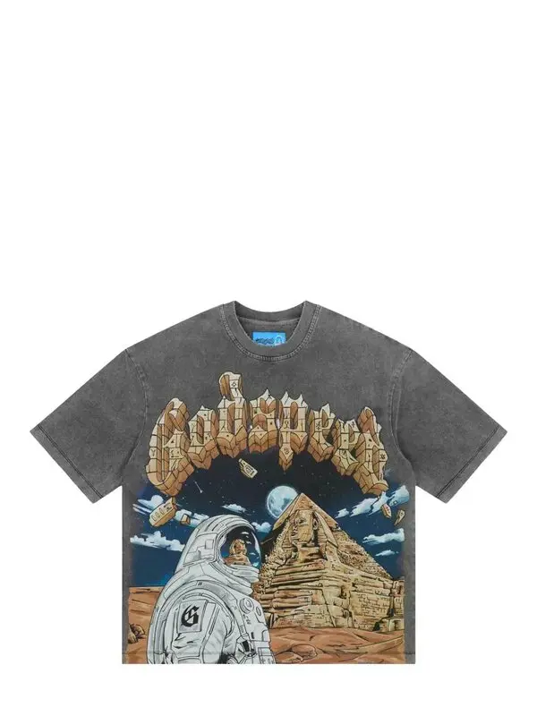 GODSPEED Sphinx Guardian Graphic-print T-shirt - Grey