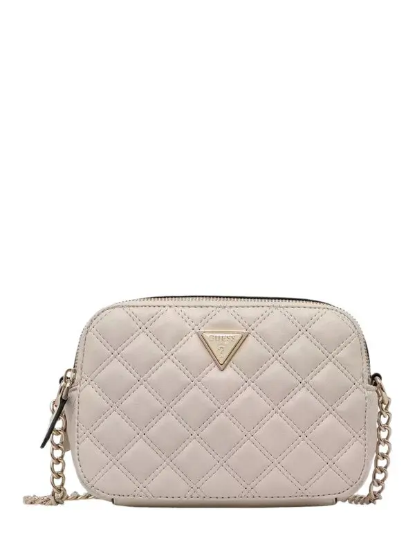 Guess Quilted Shoulder Bag - Neutrals