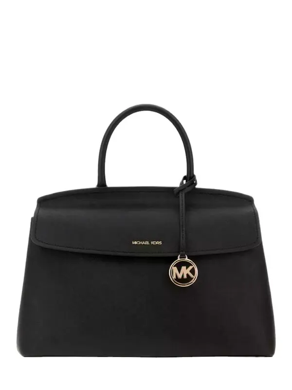 Michael Kors Freddie Leather Tote Bag - Black