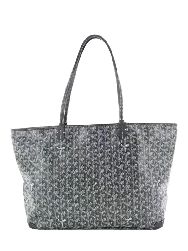 Goyard Artois Tote Coated Canvas Mm Shoulder Bag - Grey