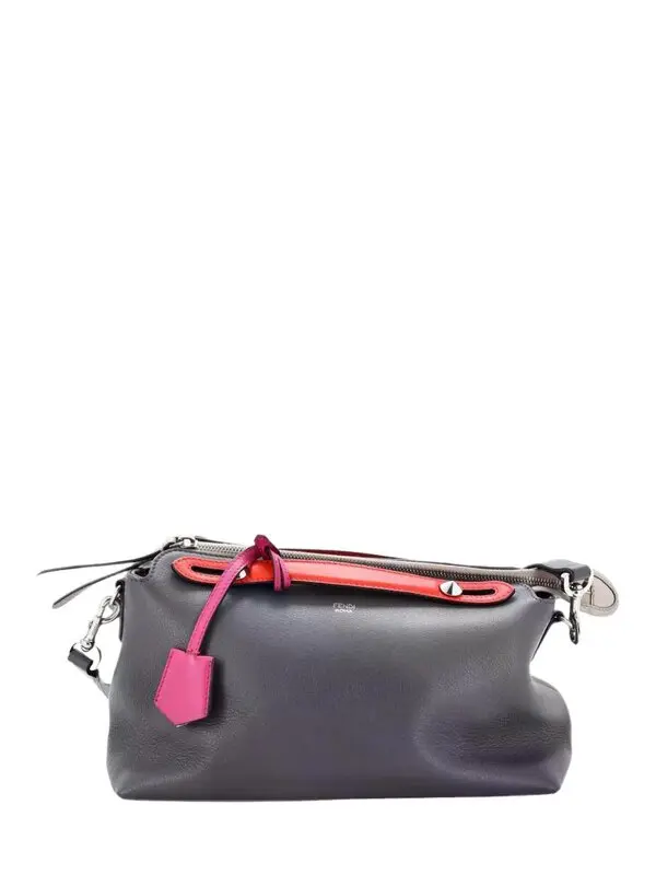 Fendi By The Way Calfskin Medium Satchel - Grey