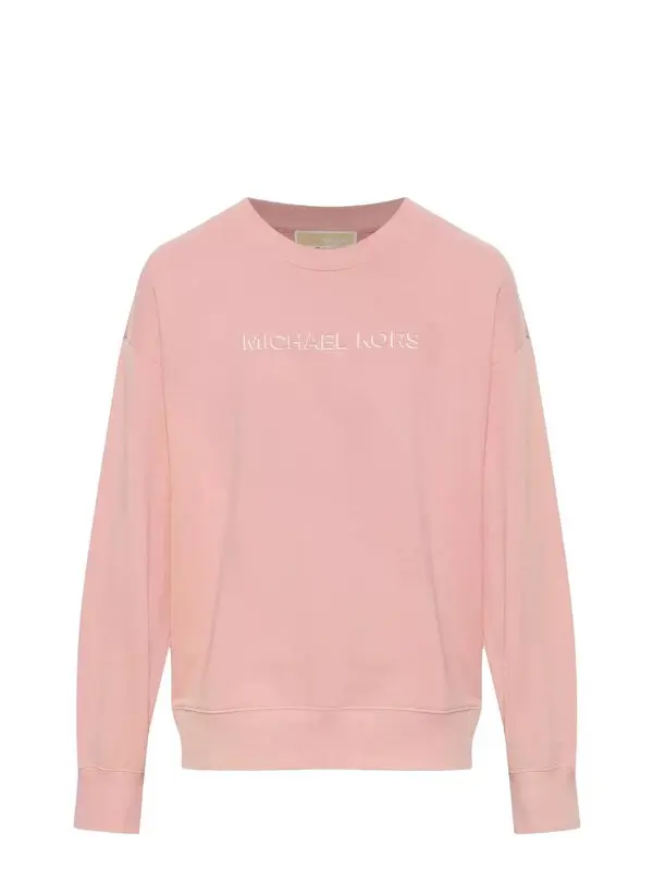 Michael Kors Embroidered Logo Sweatshirt - Pink
