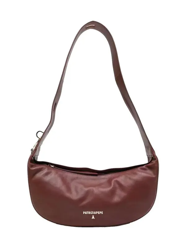 Patrizia Pepe Leather Shoulder Bag - Brown
