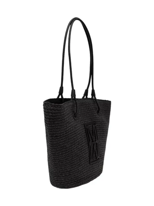 Marc O'polo Large Logo-patch Tote Bag - Black