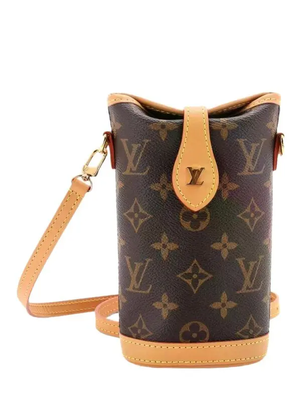 LOUIS VUITTON Fold Me Pouch Monogram Canvas Crossbody Bag - Brown