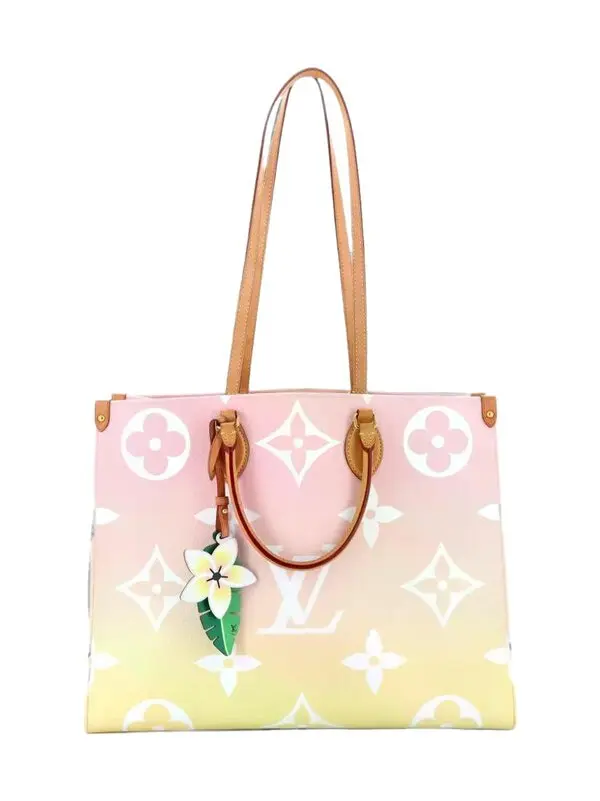 LOUIS VUITTON Onthego The Pool Monogram Giant Gm Tote Bag - Pink
