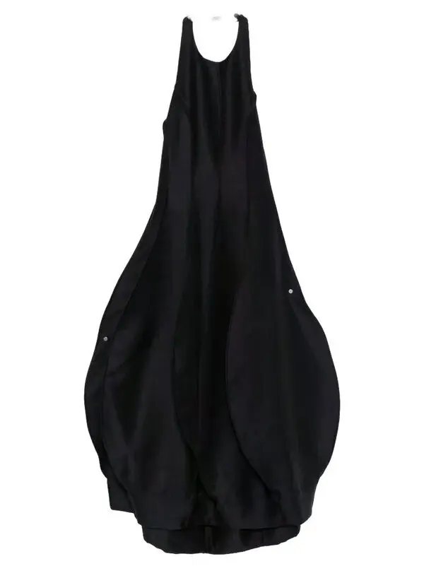 RÓHE Halterneck Balloon Midi Dress - Blue