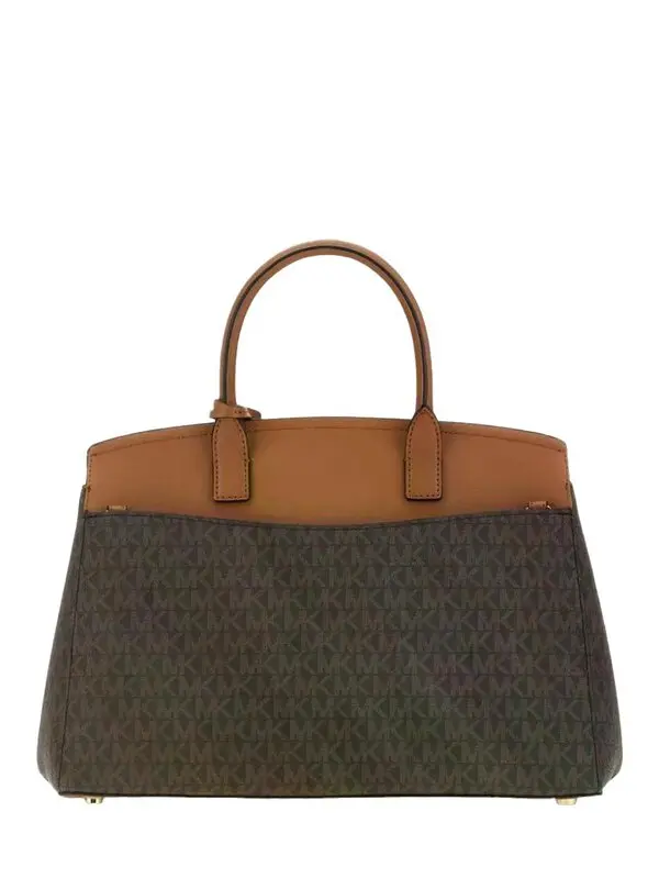 Michael Kors Hamilton Logo-print Monogram-pattern Tote Bag - Brown