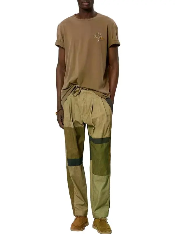 MARANT Honore Embroidered T-shirt - Brown