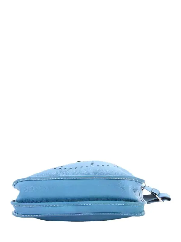 Hermès Evelyne Bag Gen Iii Clemence Pm Crossbody Bag - Blue