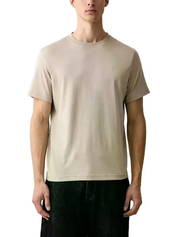 JOOP! Priamo Logo-embroidered T-shirt - Neutrals