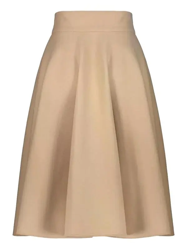 Red Valentino Button-up Midi Skirt - Neutrals