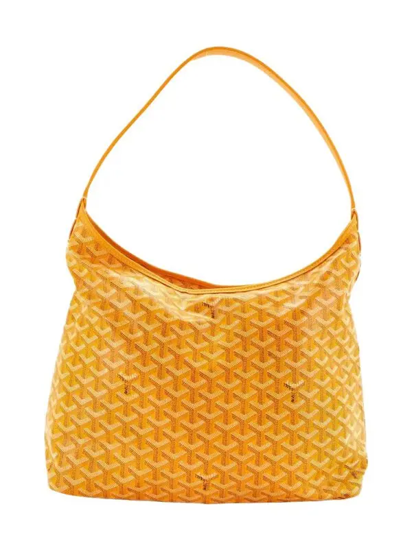 Goyard Boheme Coated Canvas Hobo Bag - Yellow
