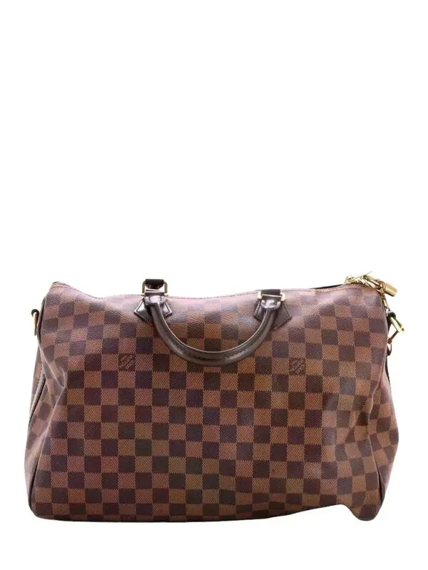LOUIS VUITTON Speedy Bandouliere 35 Satchel - Brown