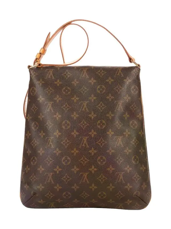 LOUIS VUITTON Gm Musette Salsa Monogram Canvas Shoulder Bag - Brown