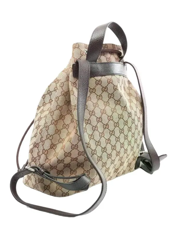 Gucci 2010s Gg Canvas Backpack - Neutrals