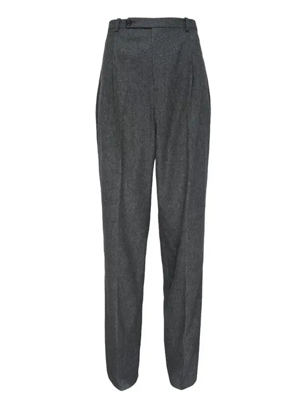 JIL SANDER Pleated-design Trousers - Grey