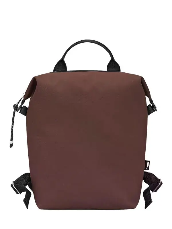 Longchamp Large Le Pliage Energy Logo-tape Backpack - Brown