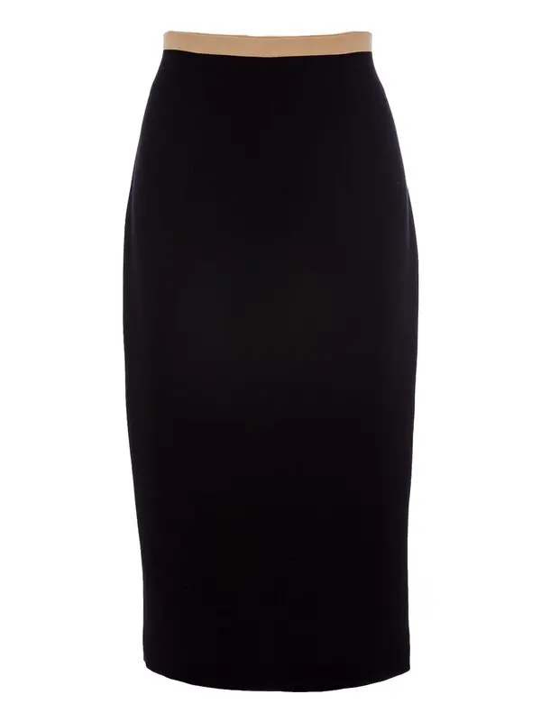 CONQUISTA High-waisted Skirt - Black