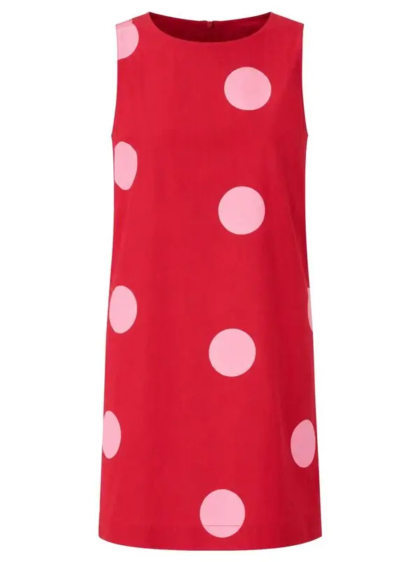Mind Traveler Macarena Burgundy Dress - Red