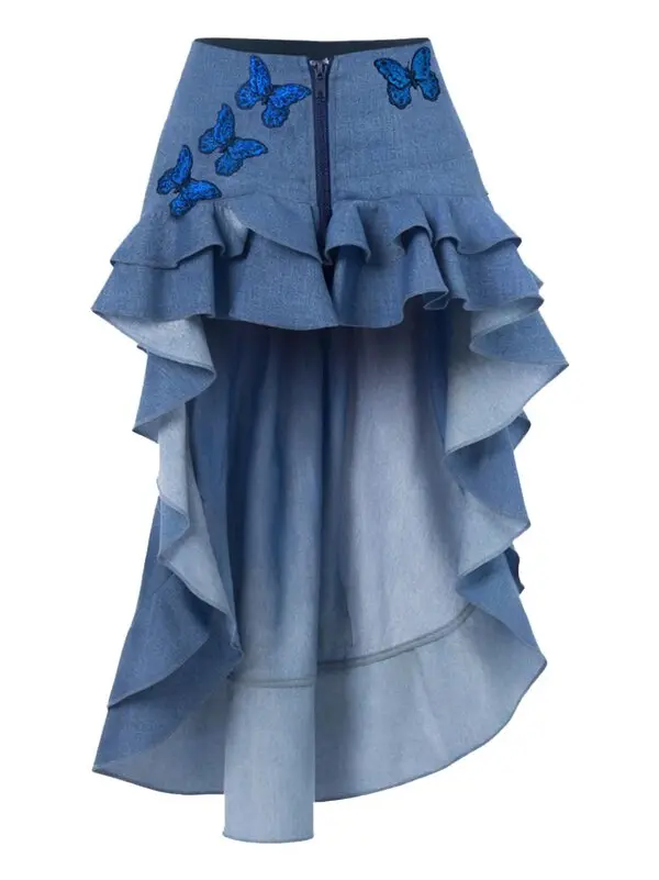 MAUI X LOLITA Princess High Low Skirt - Blue