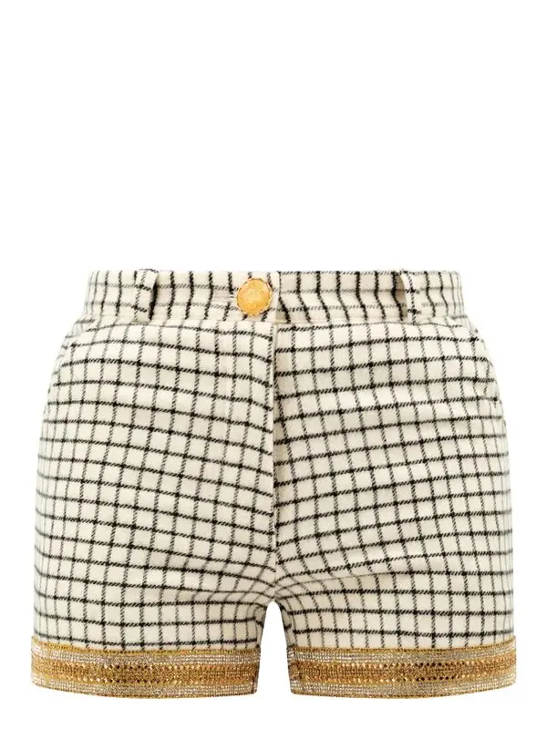 MAUI X LOLITA Abby Alpaca Wool Shorts - Brown